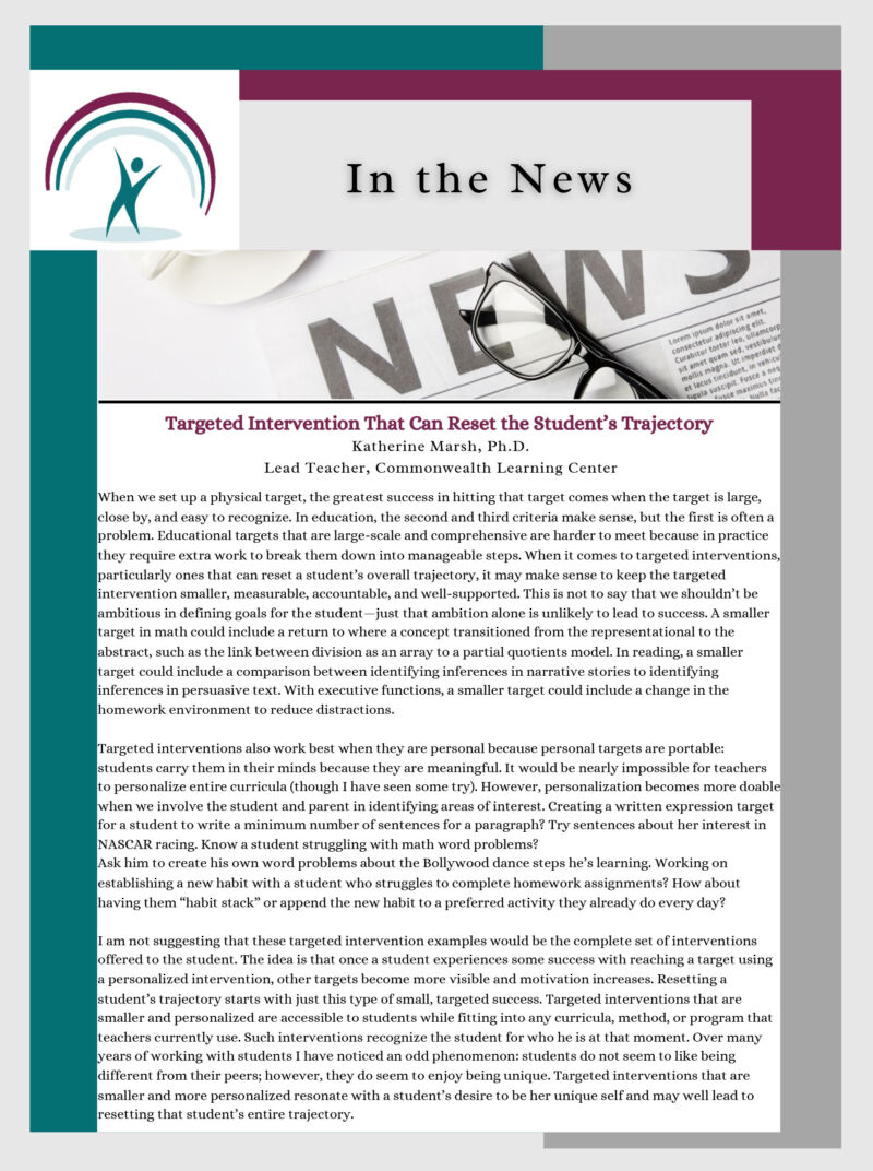 Latest News and Updates - Commonwealth Learning Center